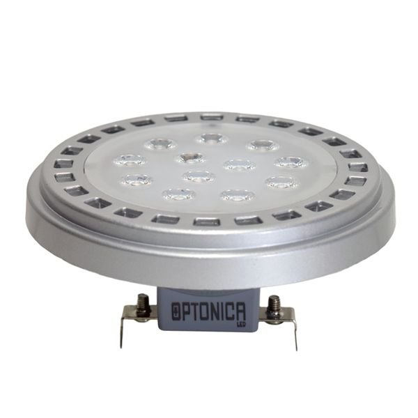 AR111/G53 - 15W/12V - 30º - Luz Cálida | GREEN LED