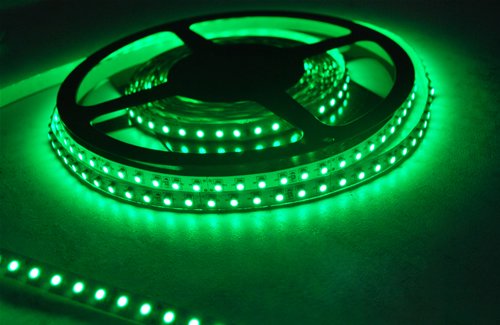 24W - 1200 Lúmenes - 5 metros - Luz Verde | GREEN LED